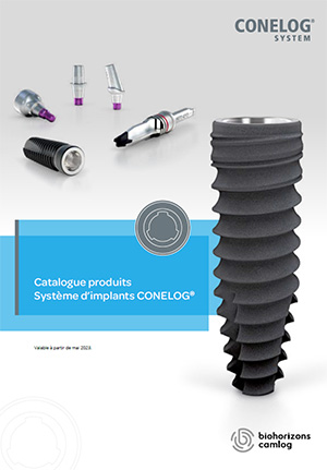 Système d'implants CONELOG de Camlog : Prothèses